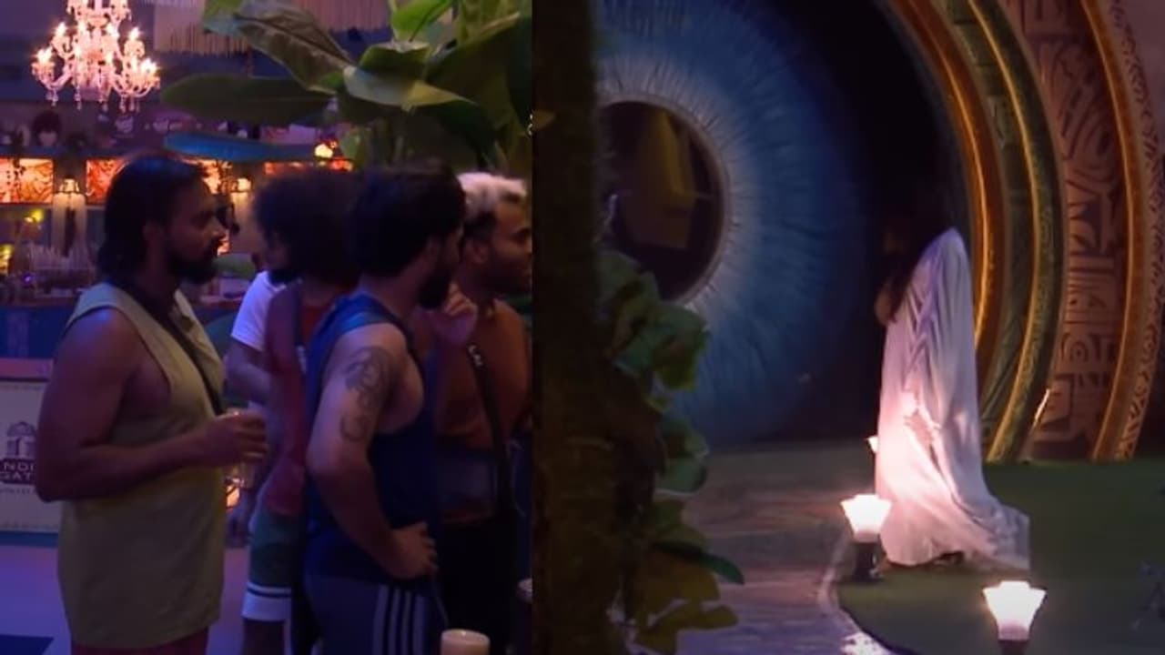 Norah Re entry in Bigg Boss 6: അര്‍ധരാത്രി 'പുതുമഴയായ്' ഗാനം, മുറ്റത്ത് ...