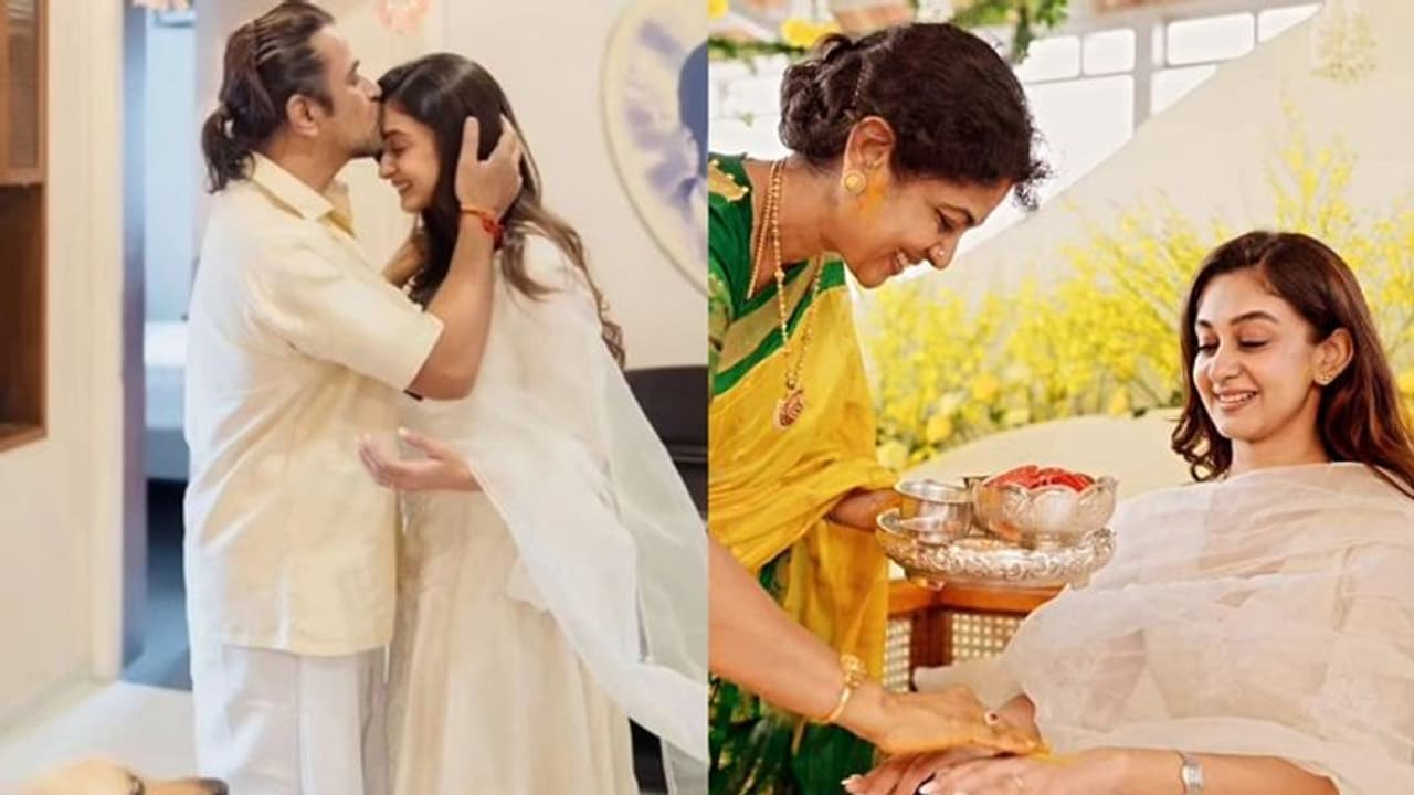 Aishwarya Arjun And Umapathy Ramaiah Wedding ಅರ್ಜುನ್‌ ಸರ್ಜಾ ಮನೆಯಲ್ಲಿ ...