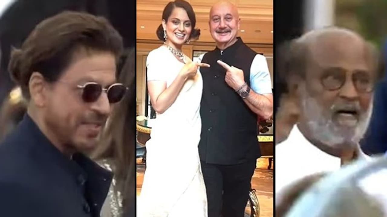 Suresh Gopi to Rajnikanth to Shah Rukh Khan: Actors who attended ...