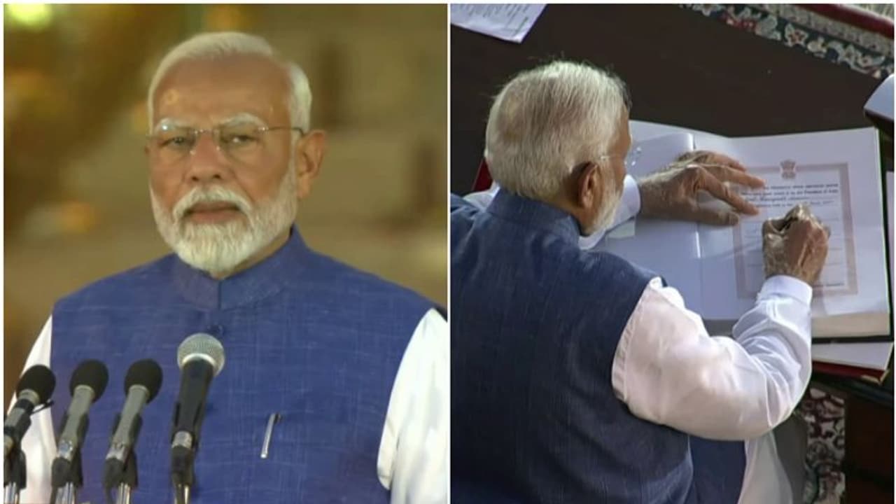 PM Modi's Swearing-in ceremony live | Narendra Modi Sworn In As Prime ...