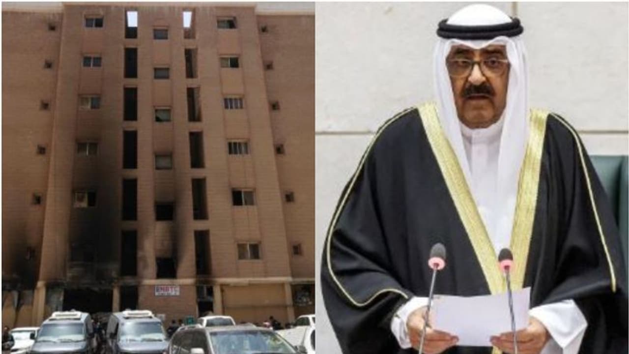 kuwait amir announced financial aid kuwait fire latest news: തീപിടിത്തം ...