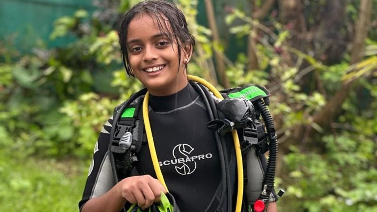 12-year-old Bengaluru girl becomes the world’s youngest master scuba ...