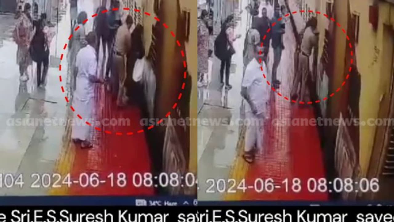 ദൈവത്തിൻ്റെ കൈ: തിരൂരിൽ ഓടുന്ന ട്രെയിനിൽ നിന്ന് വീണ സ്ത്രീയെ ...