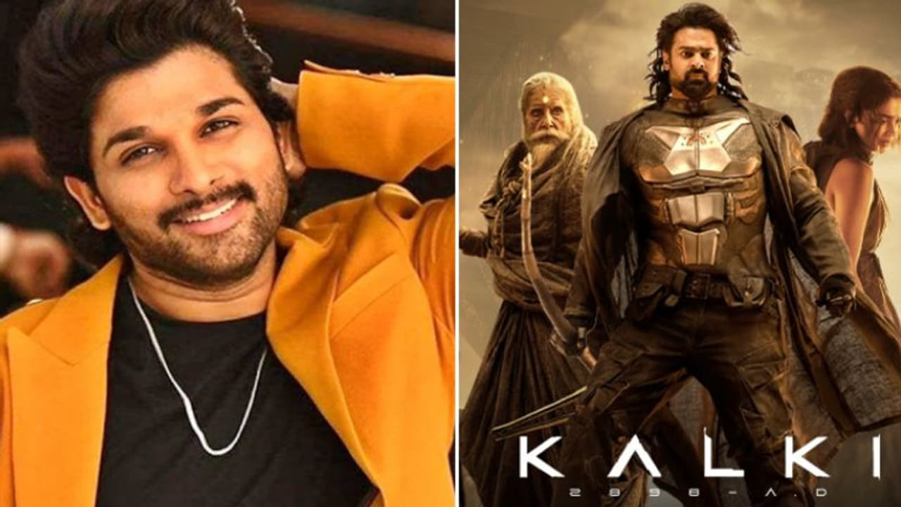 Allu Arjun Kalki 2898 AD : 'കൽക്കി 2898 എഡി' കണ്ട് ത്രില്ലടിച്ച് അല്ലു ...