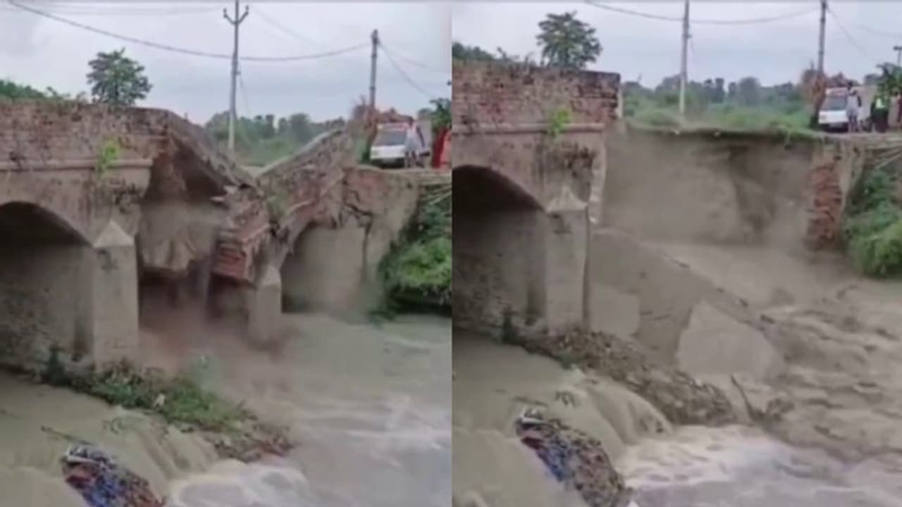 Bridge collapsed in Bihar again This is the third bridge collapse in ...