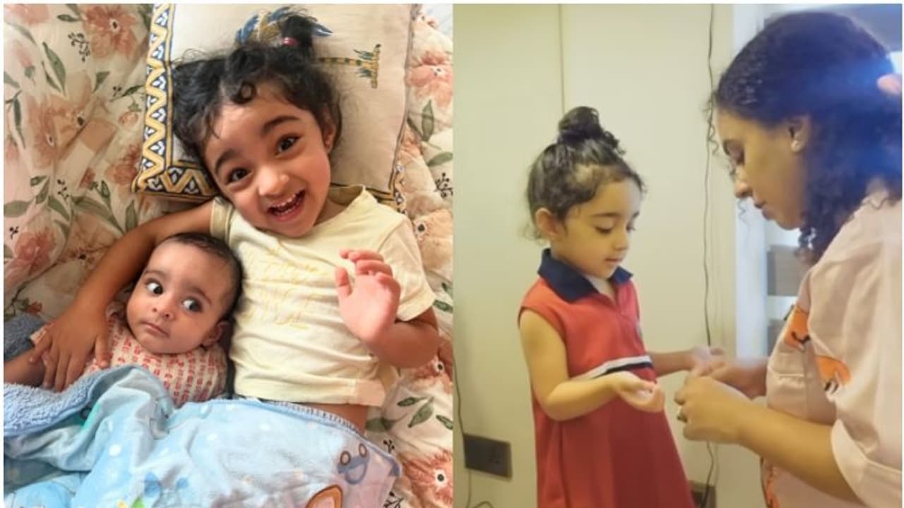 Pearli Mani daughter : നിലു ബേബി സ്കൂളിലേക്ക്, സങ്കടം അടക്കാനാവാതെ പേളി ...