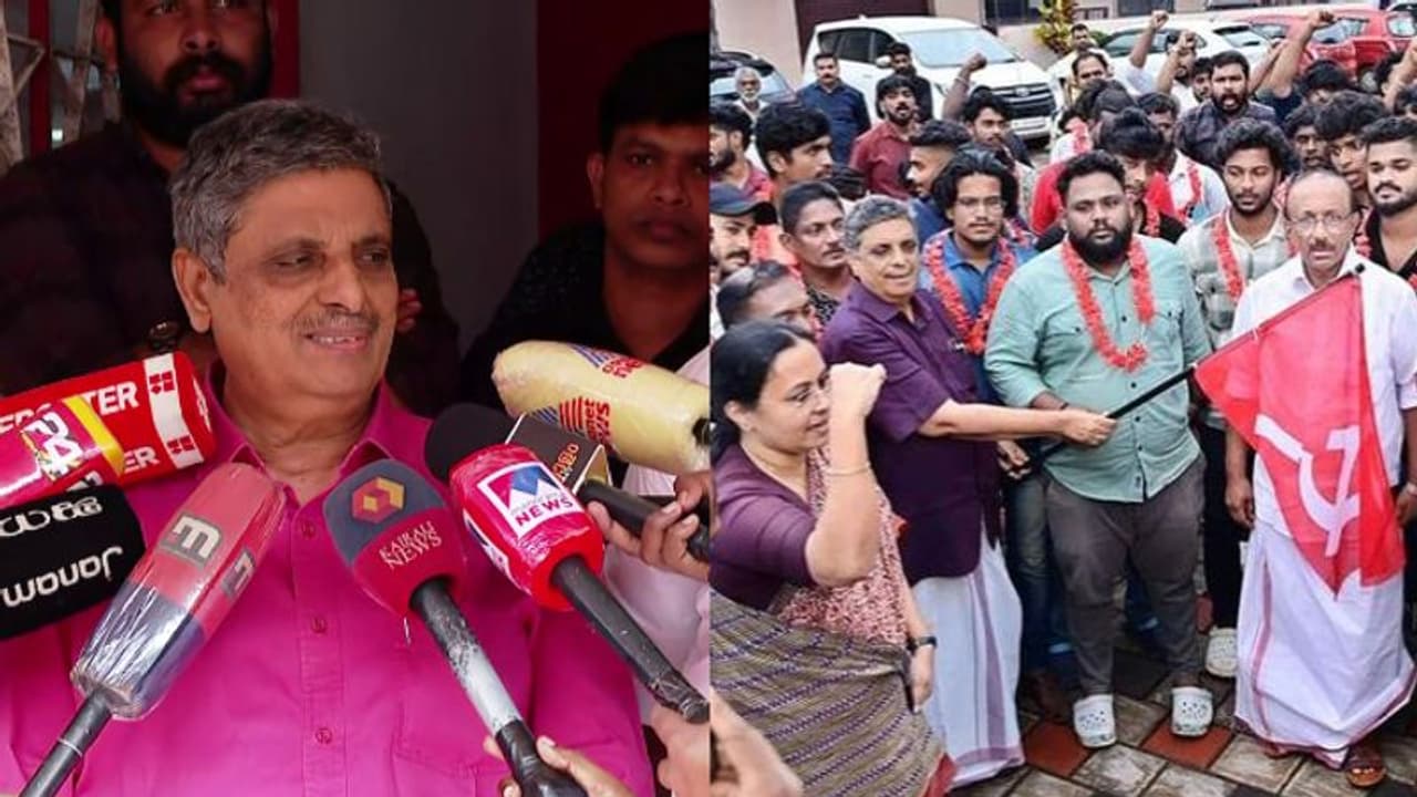 Reception for Kappa Case Accused; CPM Pathanamthitta district secretary ...