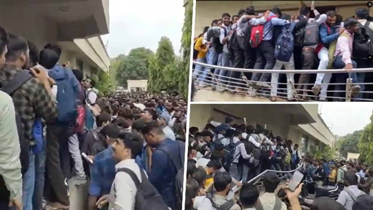 Gujarat: Stampede-like situation during walk-in-interview at Ankleshwar ...