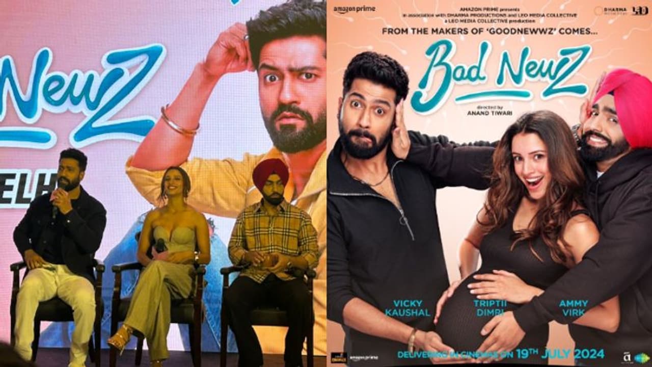 Bad Newz OTT release: Vicky Kaushal, Triptii Dimri starrer to stream on ...