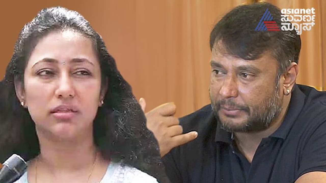 Darshan's Wife Vijayalakshmi Visits Kollur Mookambika Temple in Udupi ...