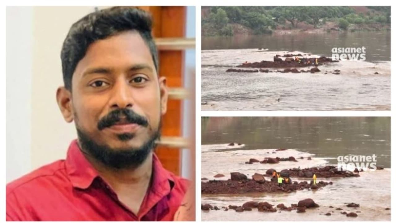 Karnataka landslide: Kerala native Arjun's truck found | Asianet Newsable