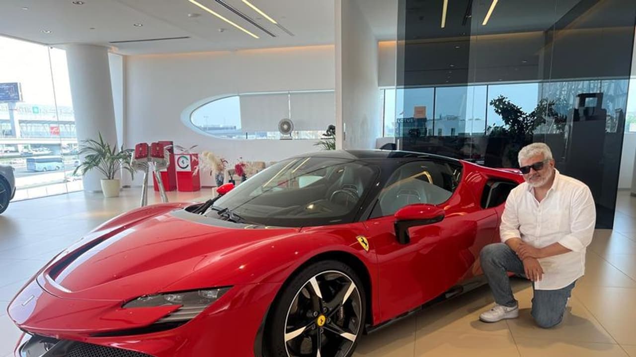 Ferrari SF90 to Porsche GT3: A look at Vidaamuyarchi star Ajith Kumar's ...