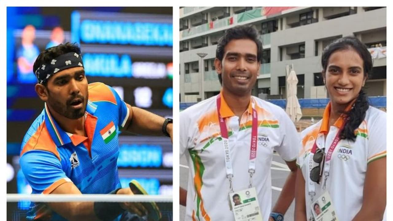 Sharath Kamal: ஒலிம்பிக்கில் சிந்துவுடன் தேசிய கொடியை ஏந்தி செல்லும் ...