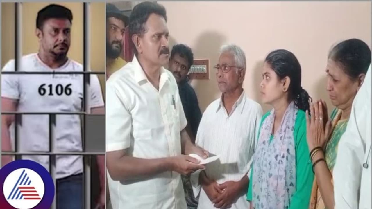 Actor Vinod Raj hands over Rs 1 lakh cheque to Renukaswamy’s wife in ...