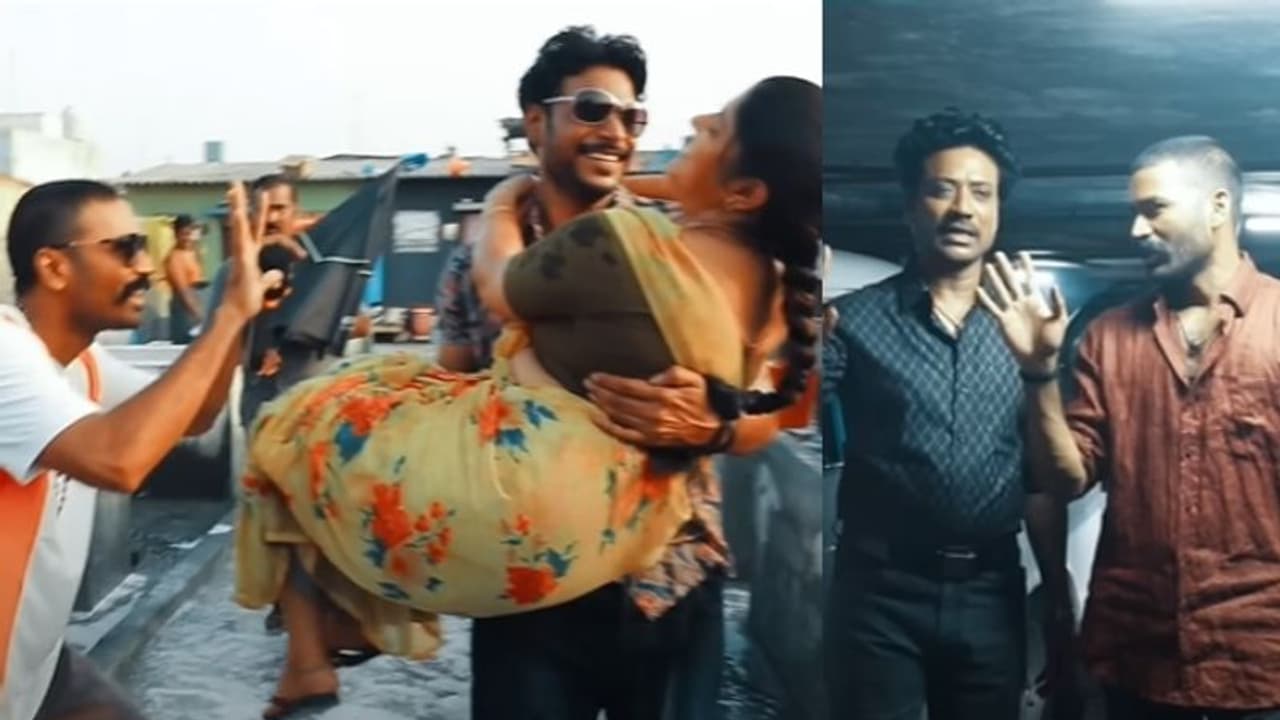 ഡയറക്ടർ ആൻഡ് ആക്ടർ ഓൺ ദി സ്റ്റേജ്; ധനുഷിന്റെ 'രായൻ' മേക്കിം ഗ് വീഡിയോ ...