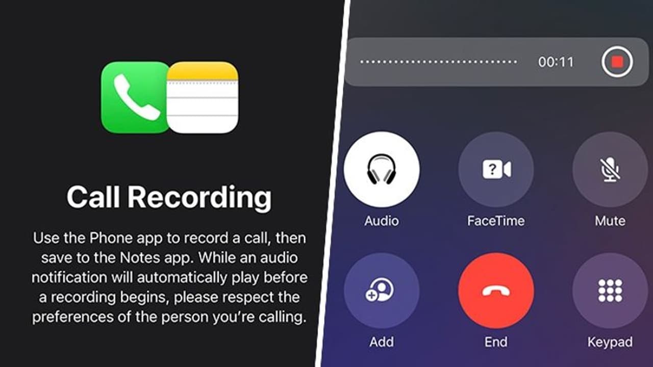 GOOD news for Apple users! Call recording feature comes to iPhone for ...
