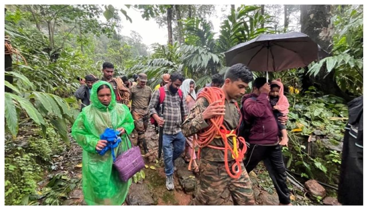 Wayanad landslide: Rescue operations continue on day 2, death toll ...