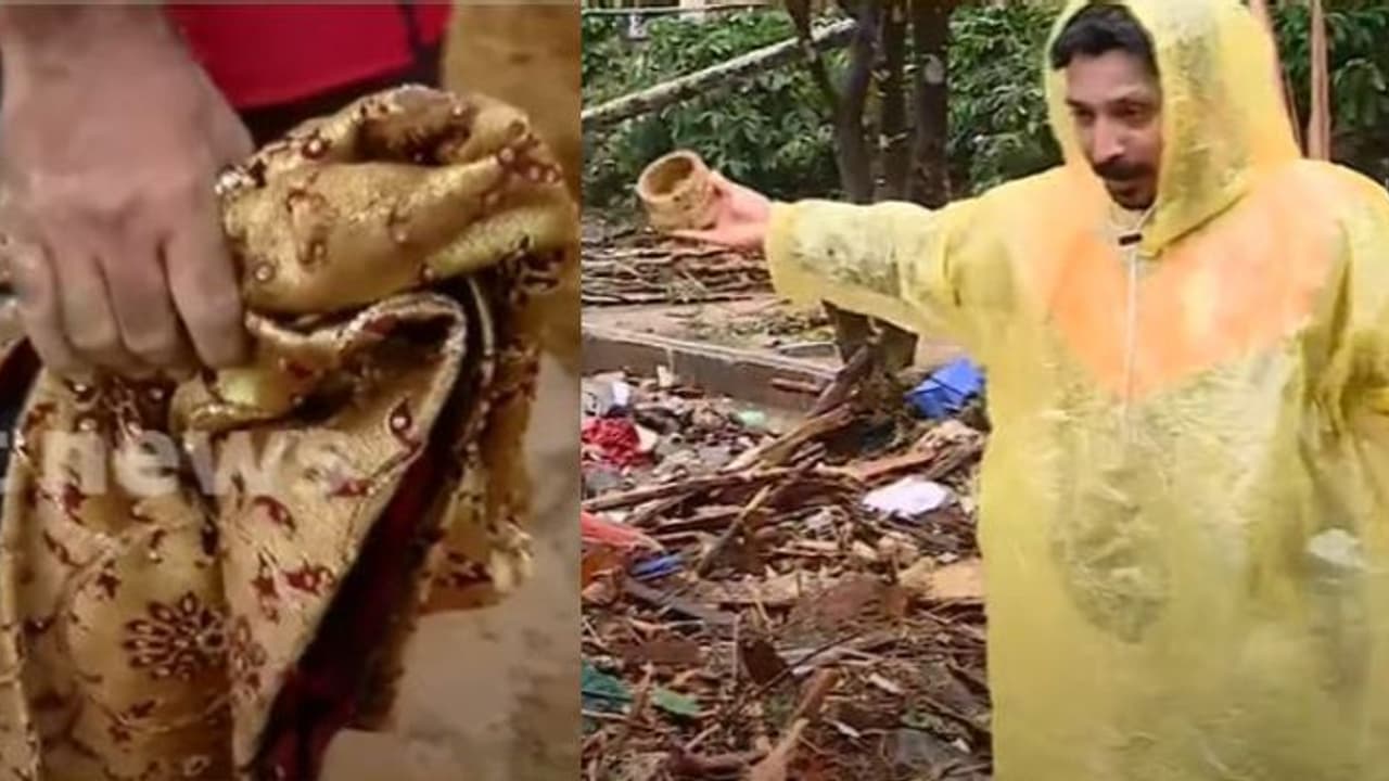 'ഭാര്യയുടെ കല്യാണ സാരി, മകളുടെ കളിപ്പാട്ടം'; മണ്ണിനടിയിൽ അവശേഷിപ്പുക ...