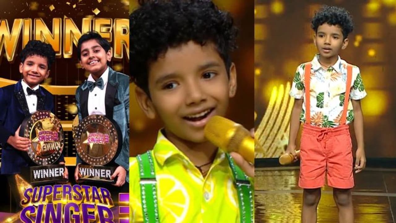 Superstar singing showಗೆ ಇಬ್ಬರು winner south india contestant avirbhav ...