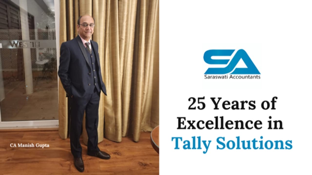 Saraswati Accountants: 25 Years of Excellence in Tally Solutions ...
