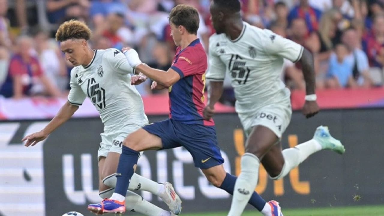 Barcelona vs Monaco: Blaugrana thrashed 3-0 in their own backyard ...
