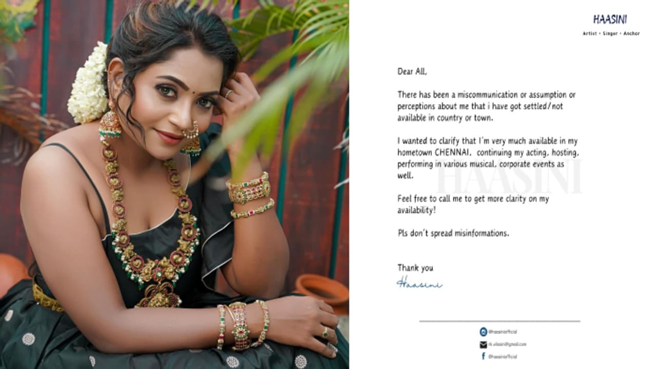 Karuna Vilasini : "ஏன் இப்படி தவறான தகவலை பரப்புறீங்க? ப்ளீஸ் வேண்டாம் ...