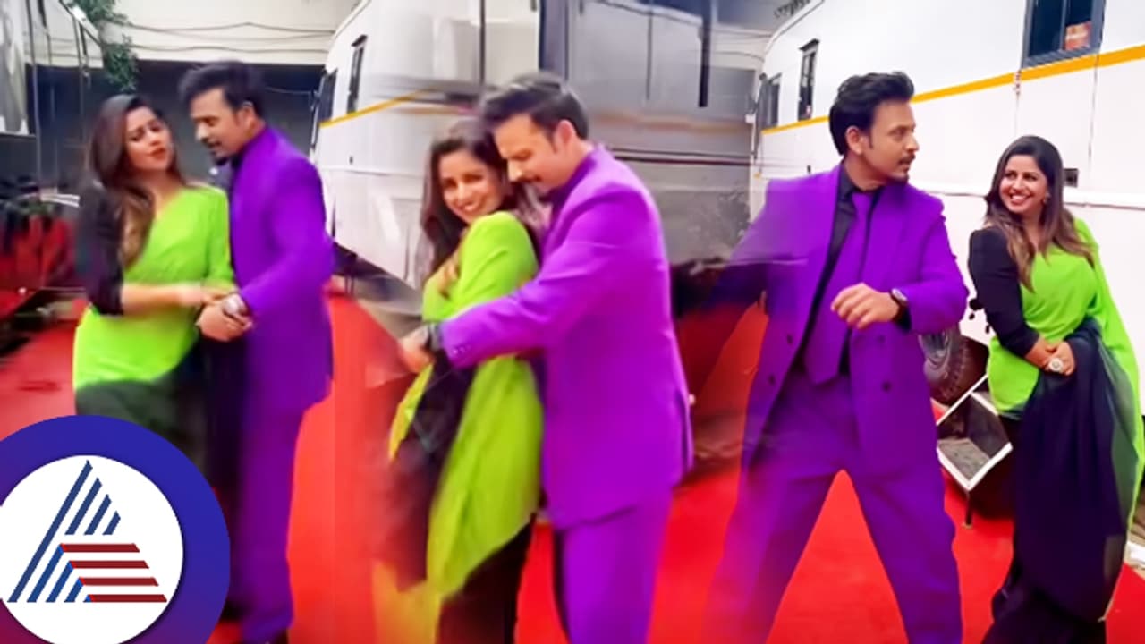 Anchors Anushree and Akul Balaji reels: Ninnaane Ninnaane... ದರ್ಶನ್ ...