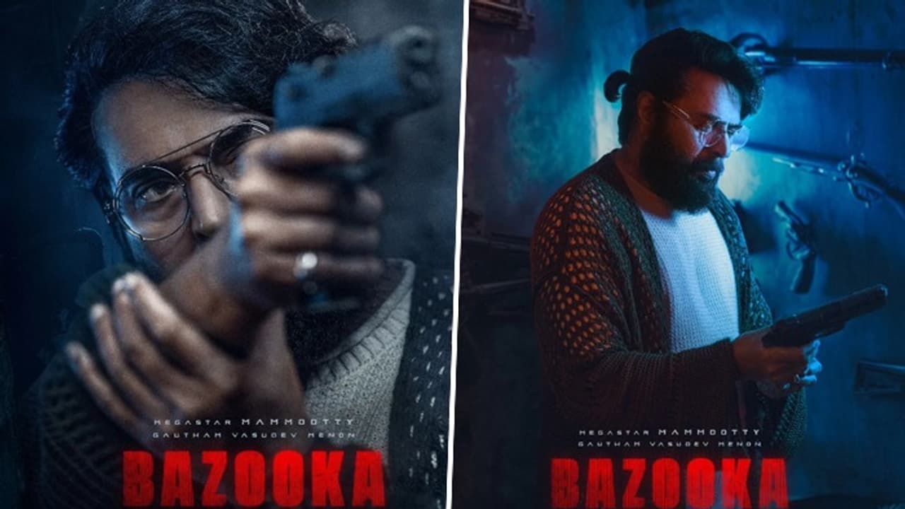 Mammootty Bazooka release date : ഗെയിം ഓണ്‍ ! ഇടിവെട്ട് അപ്ഡേറ്റുമായി മമ്മൂട്ടിയുടെ ബസൂക്ക ...