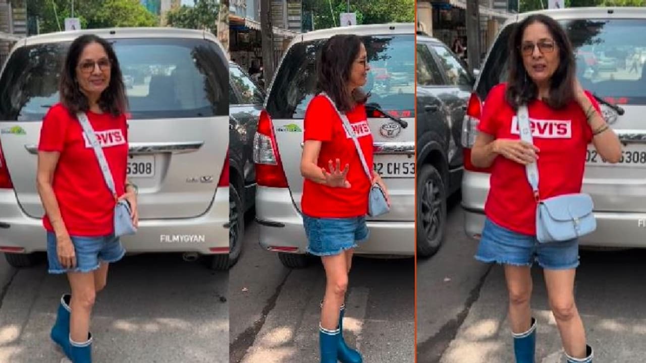 denim ಮಿನಿ ಚಡ್ಡಿ ಧರಿಸಿ ಬಂದ 65ರ ಹರೆಯದ Neena Guptaಗೆ Body shamming ಮಾಡಿದ ...