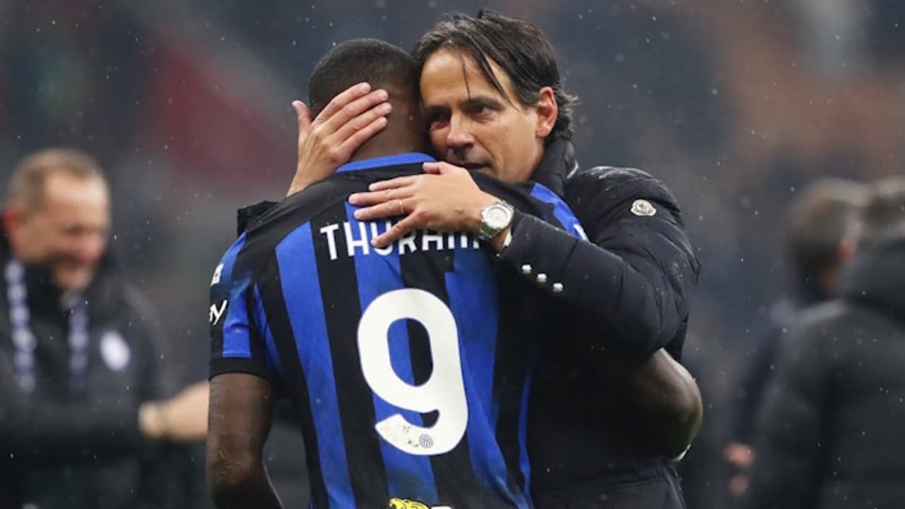 Inter Milan manager Simone Inzaghi pleased with his side's performance ...