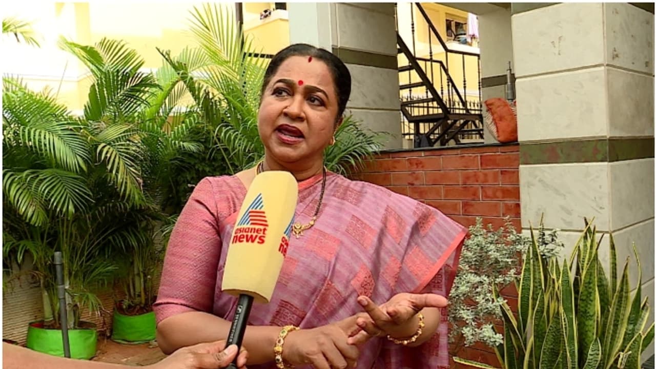 Actor Radhika Sarathkumar reveals ordeal with hidden camera in caravan ...