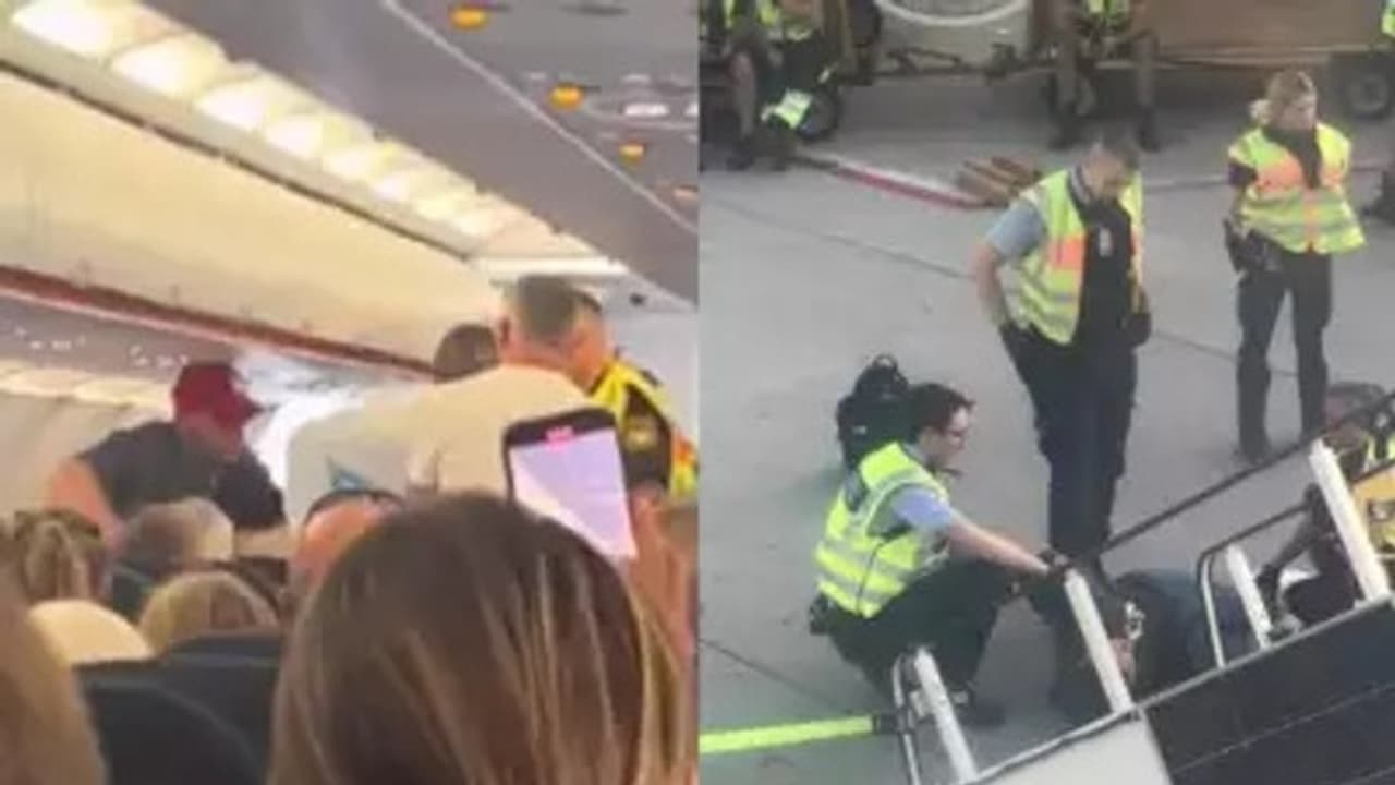 Mid-air horror as drunk EasyJet flyer storms cockpit, then tries to ...