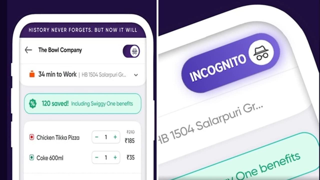 Swiggy's new feature lets you order food in 'Incognito mode' | WATCH ...