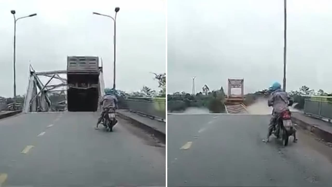 Typhoon Yagi ravages Vietnam: Chilling video of bridge collapse goes ...