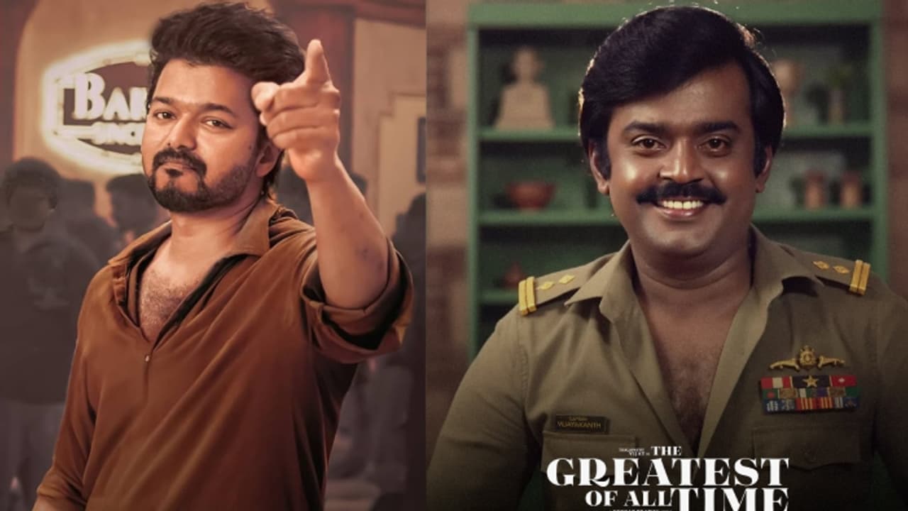 GOAT Vijaykanath Dubbing by Famous Young Actor : தளபதியின் கோட் ...