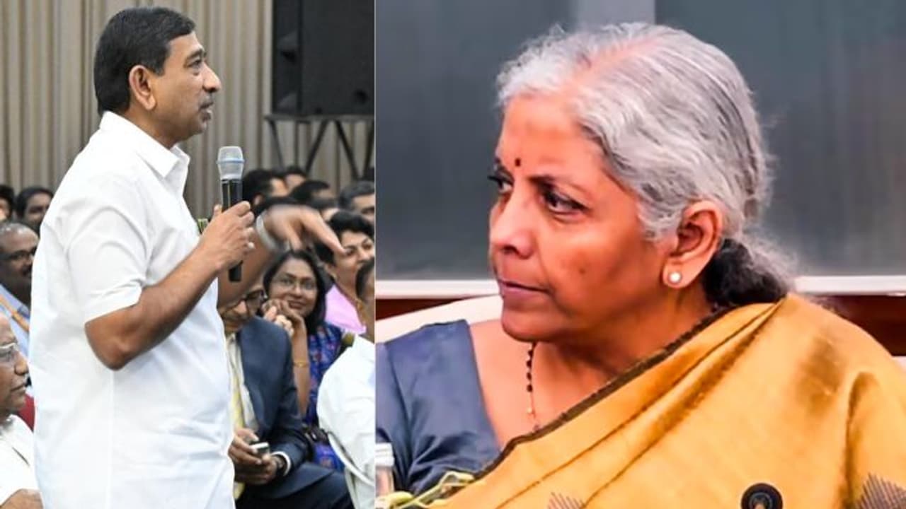 FM Nirmala Sitharaman ಬಳಿ N Srinivasan Apology Video ಇದು ದುರಂಹಕಾರದ ...