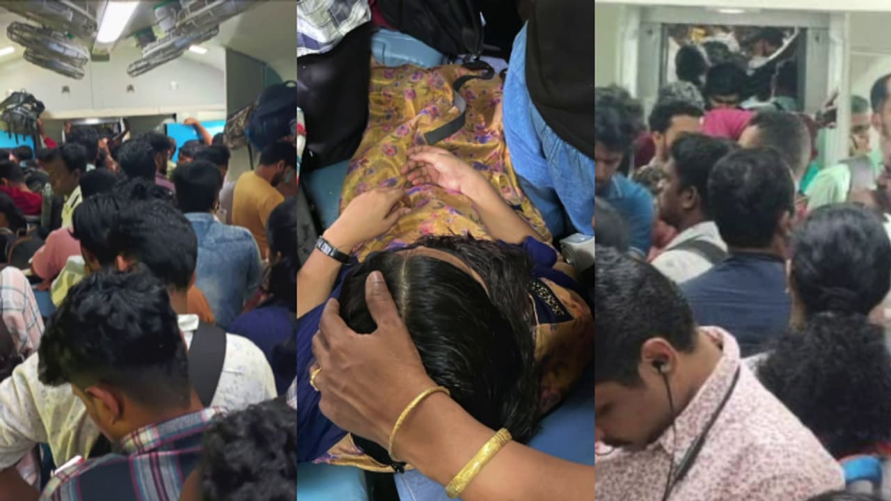 Kerala: Venad Express passengers suffer overcrowding crisis; protests ...
