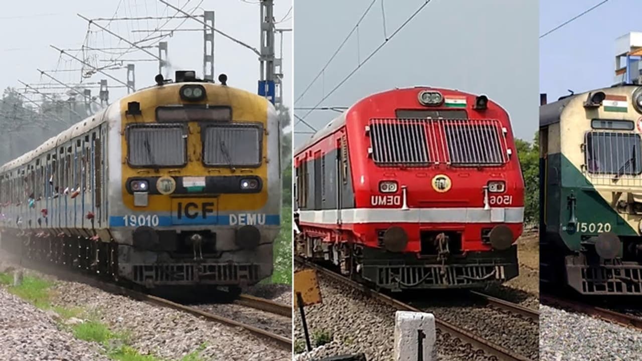 DEMU vs MEMU: DEMU மற்றும் MEMU ரயில்களுக்கு இடையிலான வேறுபாடு என்ன? Speed எவ்வளவு ...