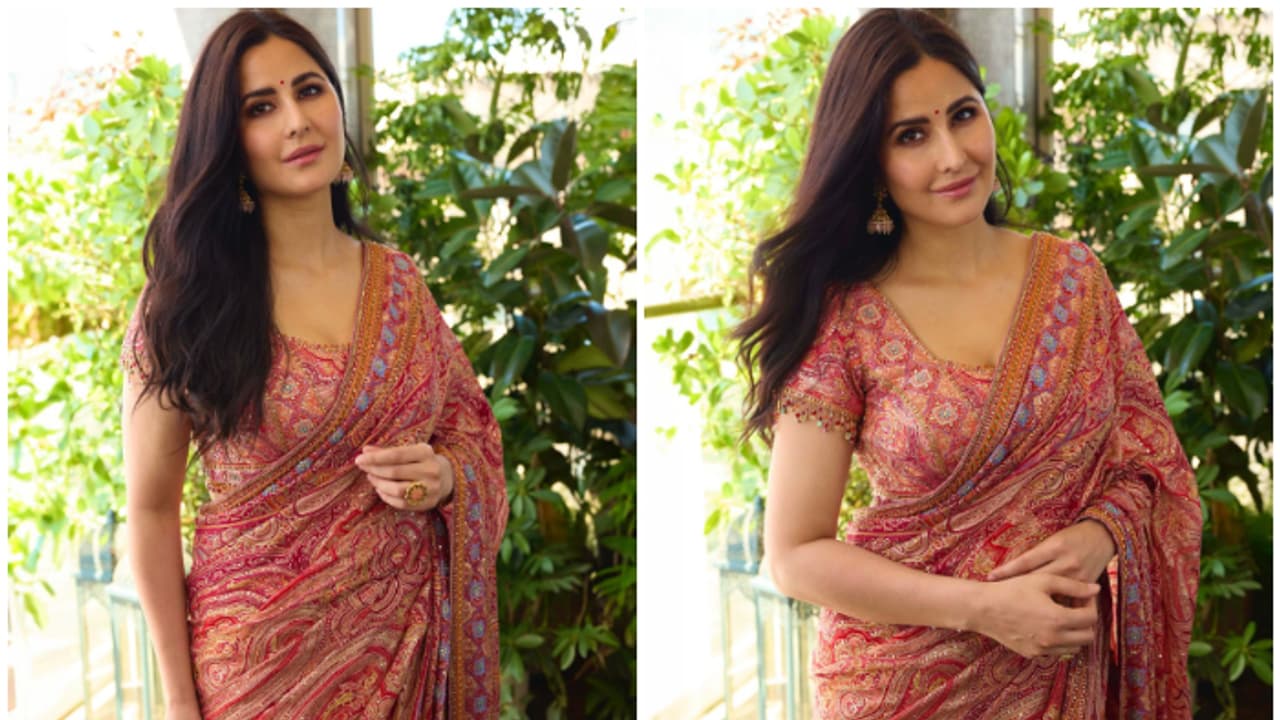 Katrina Kaif looks elegant in Tarun Tahiliani saree; Know SHOCKING ...