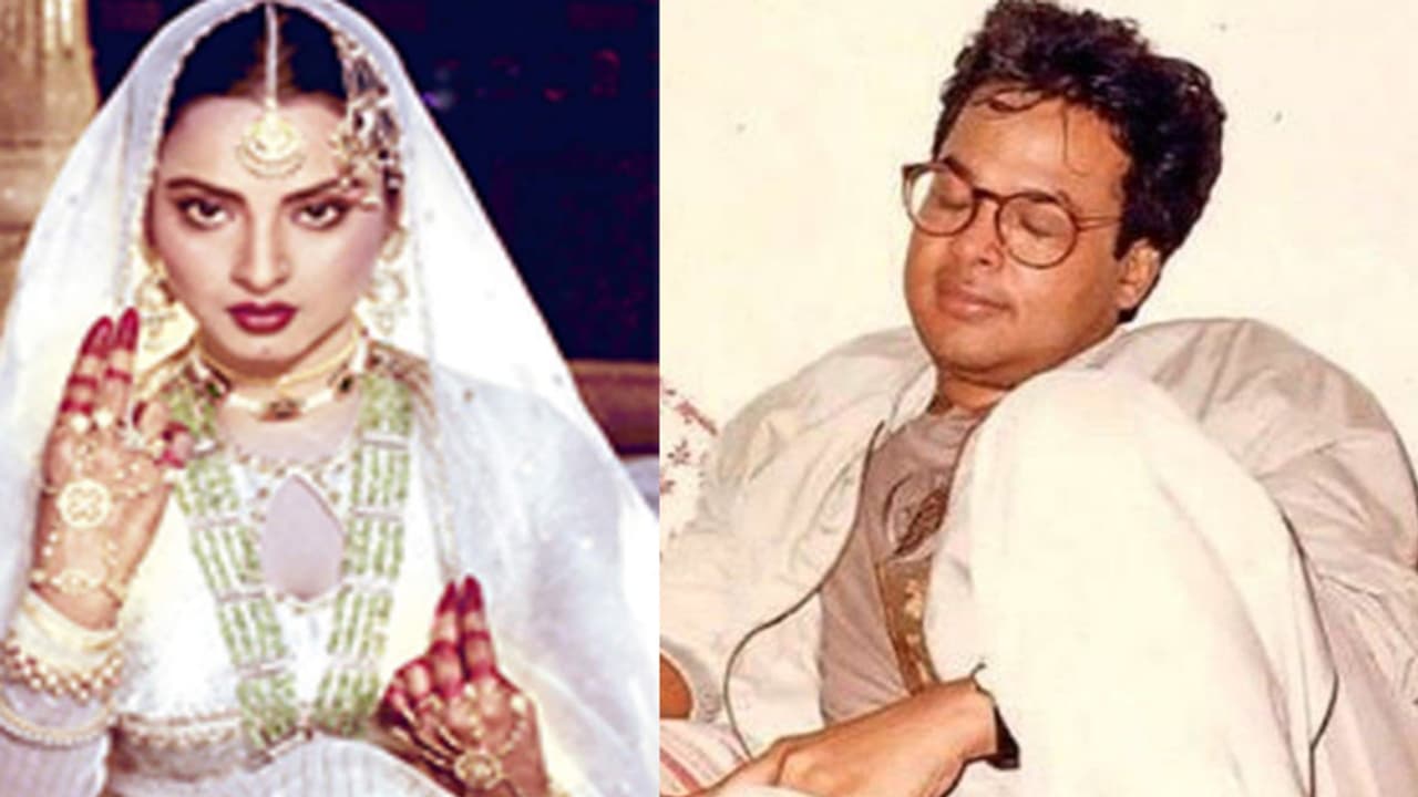 2 बेटियों की मां से शादी करना चाहते थे मुकेश अग्रवाल, रेखा को बताया था यह राज | Rekha Husband ...