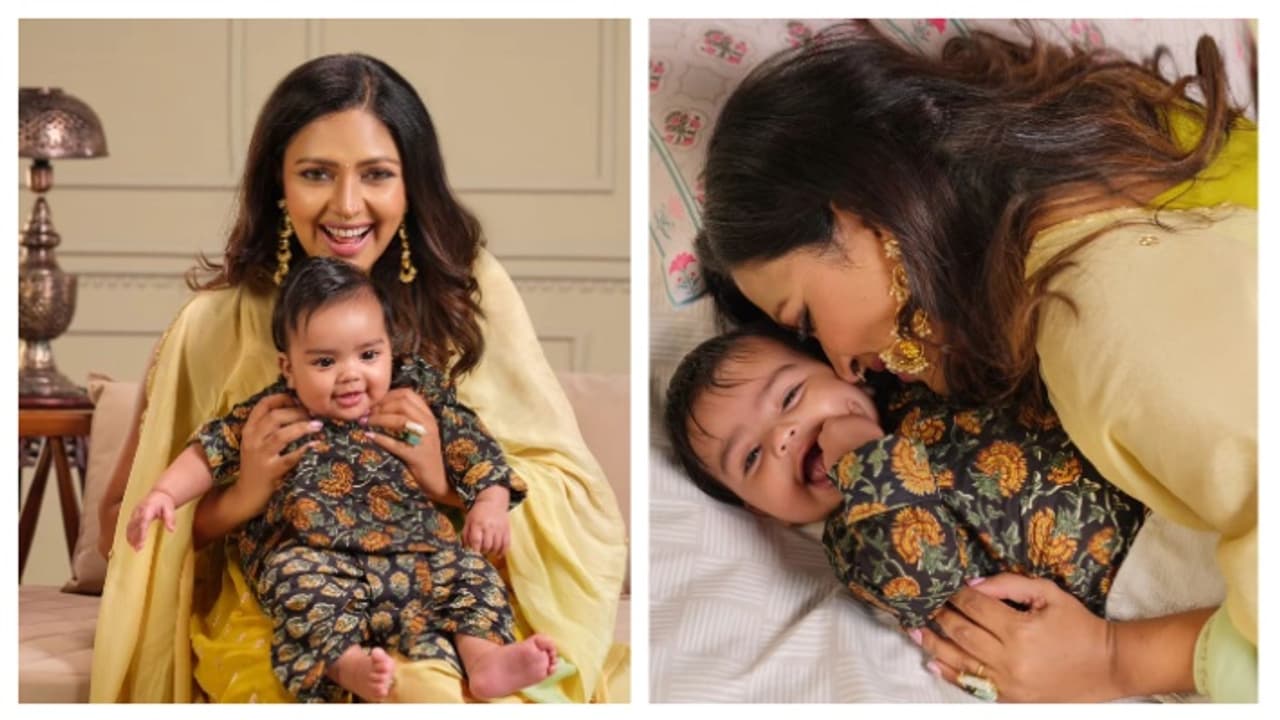 amala paul shares baby photos ಲಡ್ಡು ತರ ಇರೋ ಮಗನ ಫೋಟೋ ಹಂಚಿಕೊಂಡ ನಟಿ ಅಮಲಾ ...