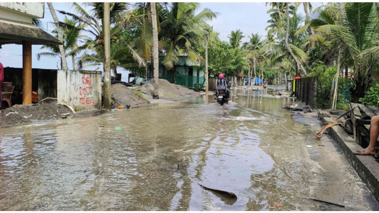 കള്ളക്കടൽ പ്രതിഭാസം; ആറാട്ടുപുഴയിലും തൃക്കുന്നപ്പുഴയിലും കടലാക്രമണം ...
