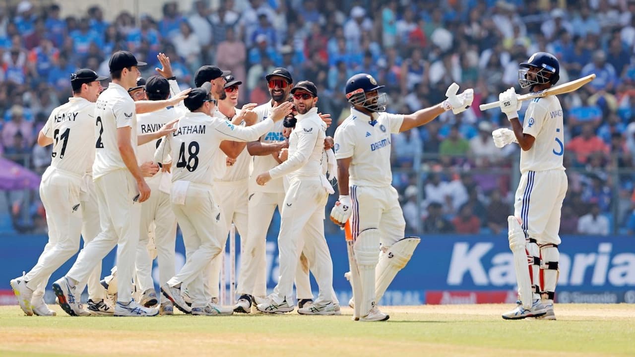 India suffers first ever 3-0 clean sweep in Tests on home soil after ...