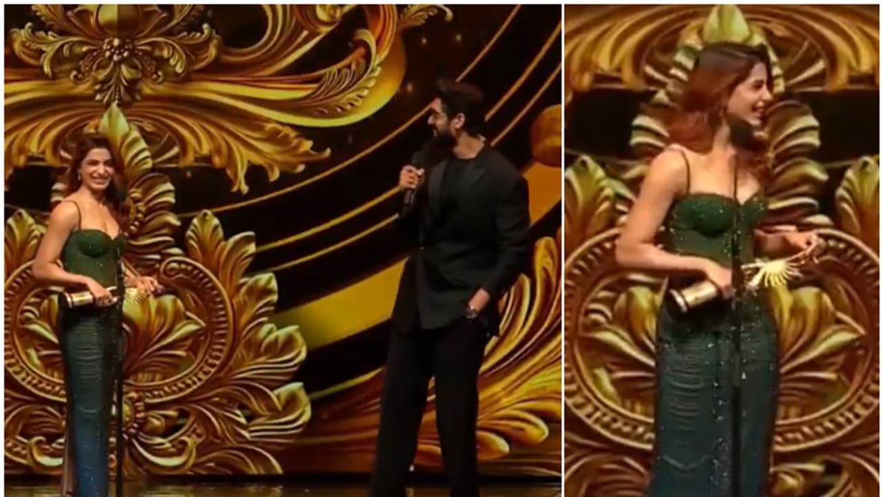IIFA Utsavam 2024: Samantha Ruth Prabhu honored as woman of the year, Rana Daggubati jokes Steal ...