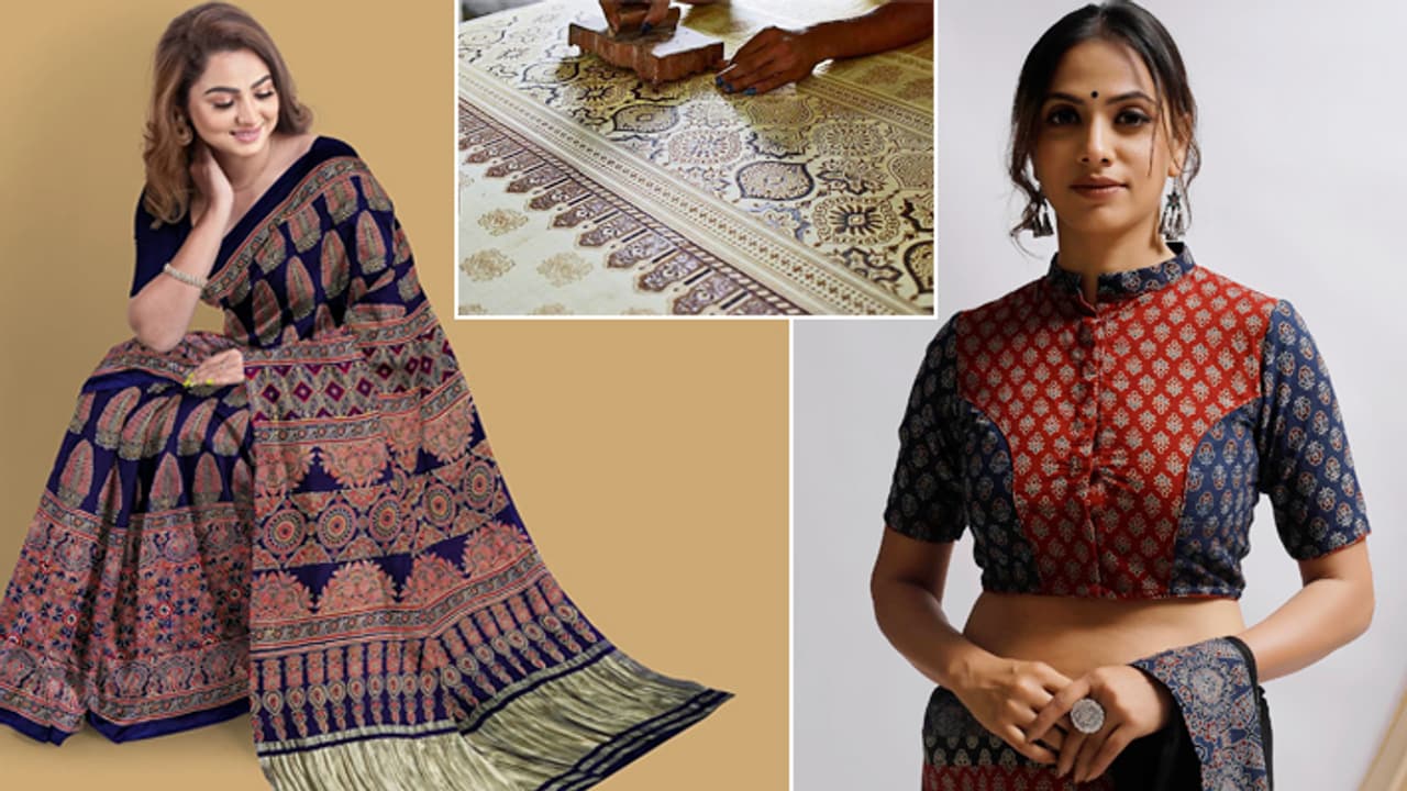 Ajrakh: The ancient Indian textile print making waves in today’s ...