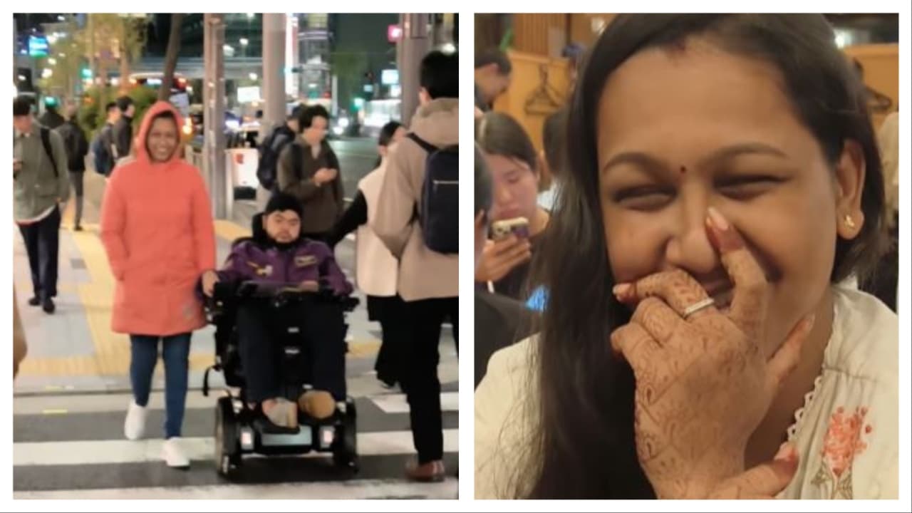 Dhanoosh Napoleon Akshaya first outing after wedding ಸ್ಟಾರ್ ನಟನ ಪುತ್ರ ...