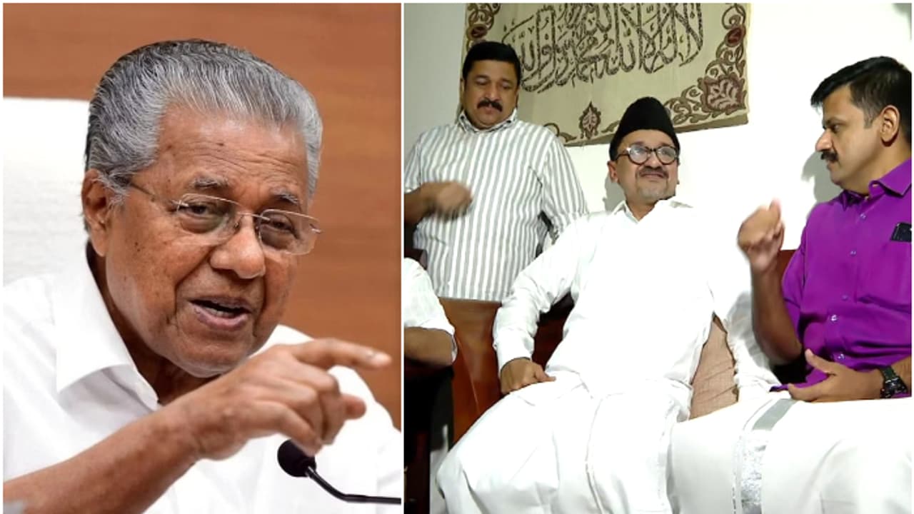 chief minister pinarayi vijayan about sandeep warrier congress entry ...
