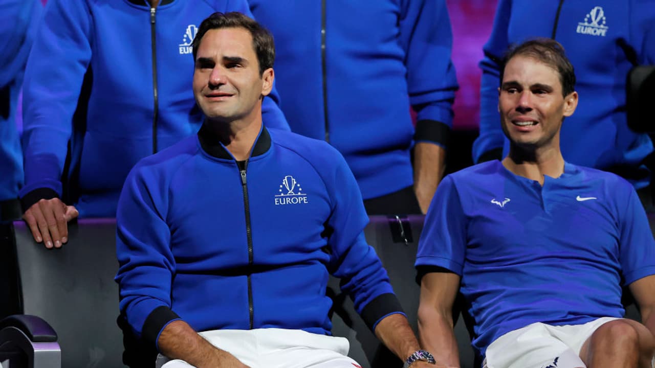 Retiring Rafael Nadal gets emotional farewell note from 'fan' Roger ...
