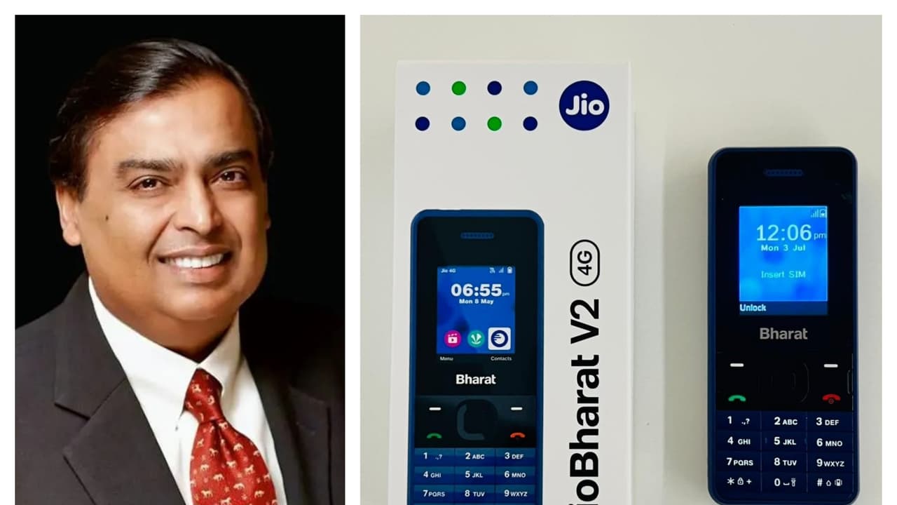Jio Bharat V2 4G: ரூ.699க்கு 4G போன் - வாடிக்கையாளர்களை வாயை பிளக்க ...