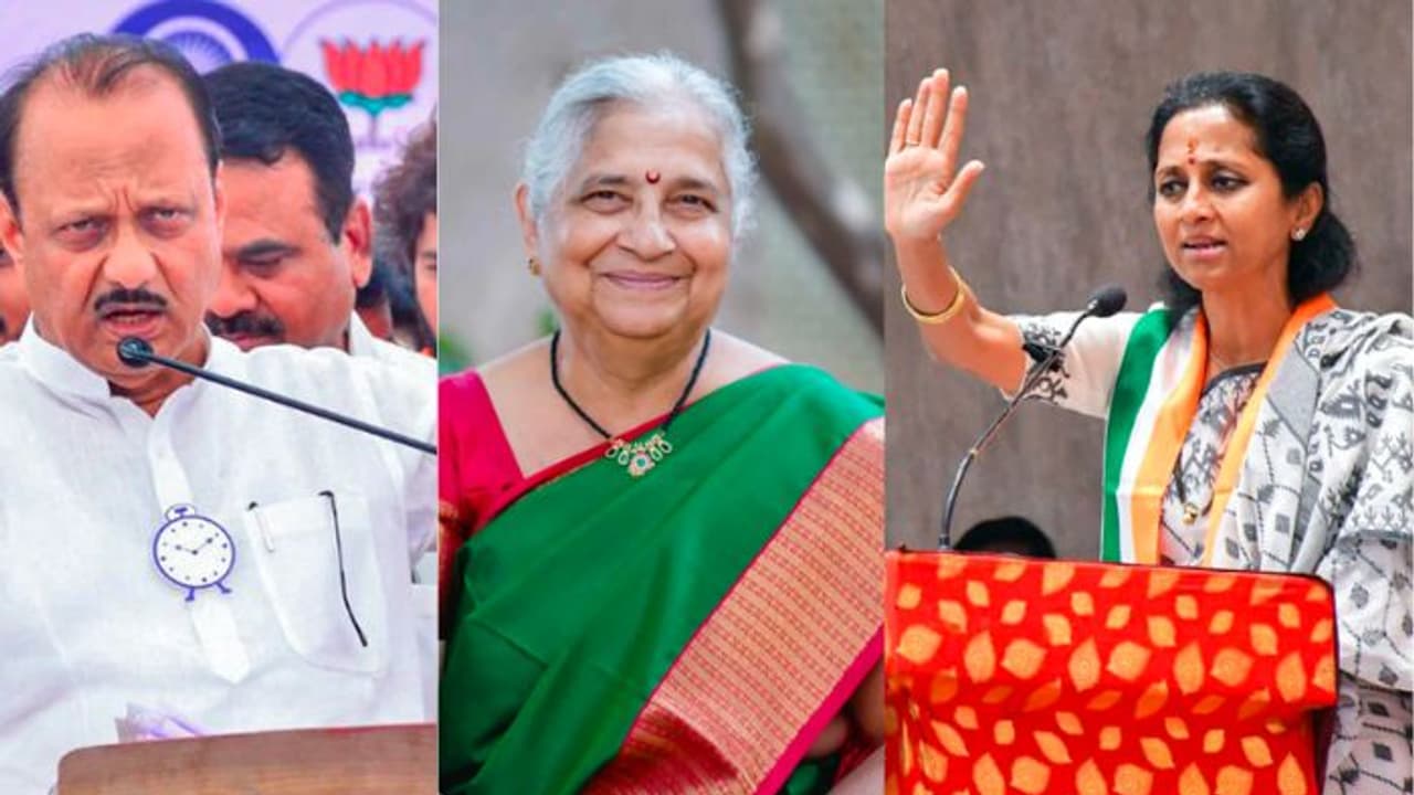 Ajit Pawara ಆರೋಪಕ್ಕೆ Rajya Sabha MP Sudha murthy ಹೆಸರನ್ನು ಎಳೆದು ತಂದ NCP ...